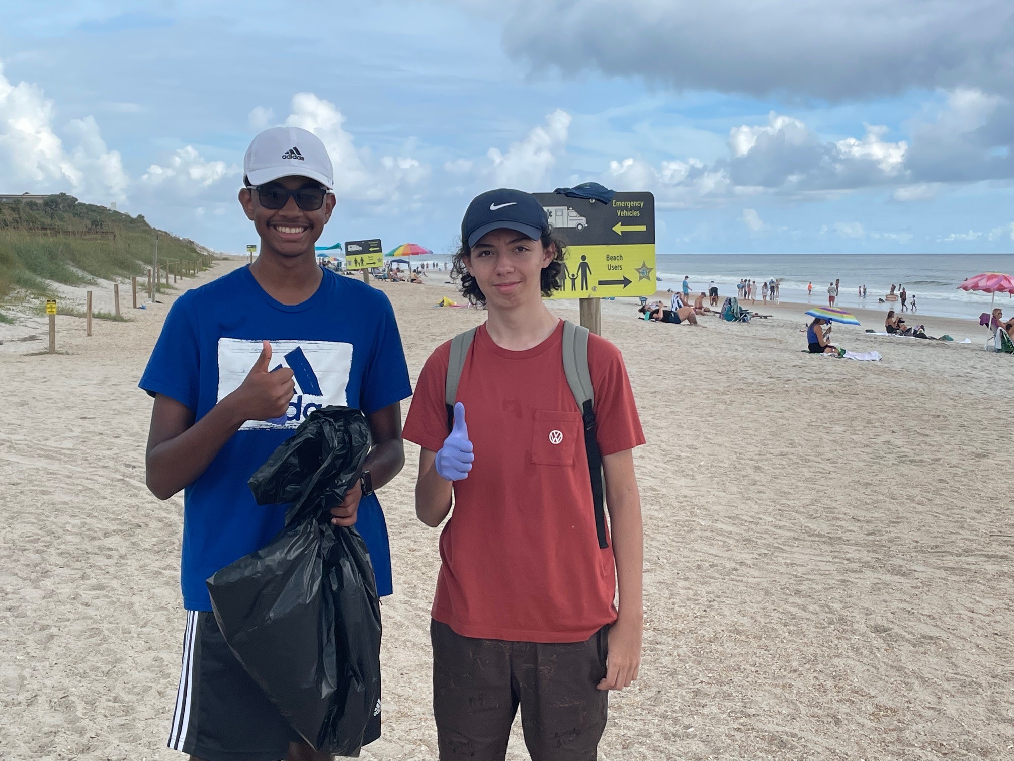 Environmental Club Beach Clean-up – Creekside High School