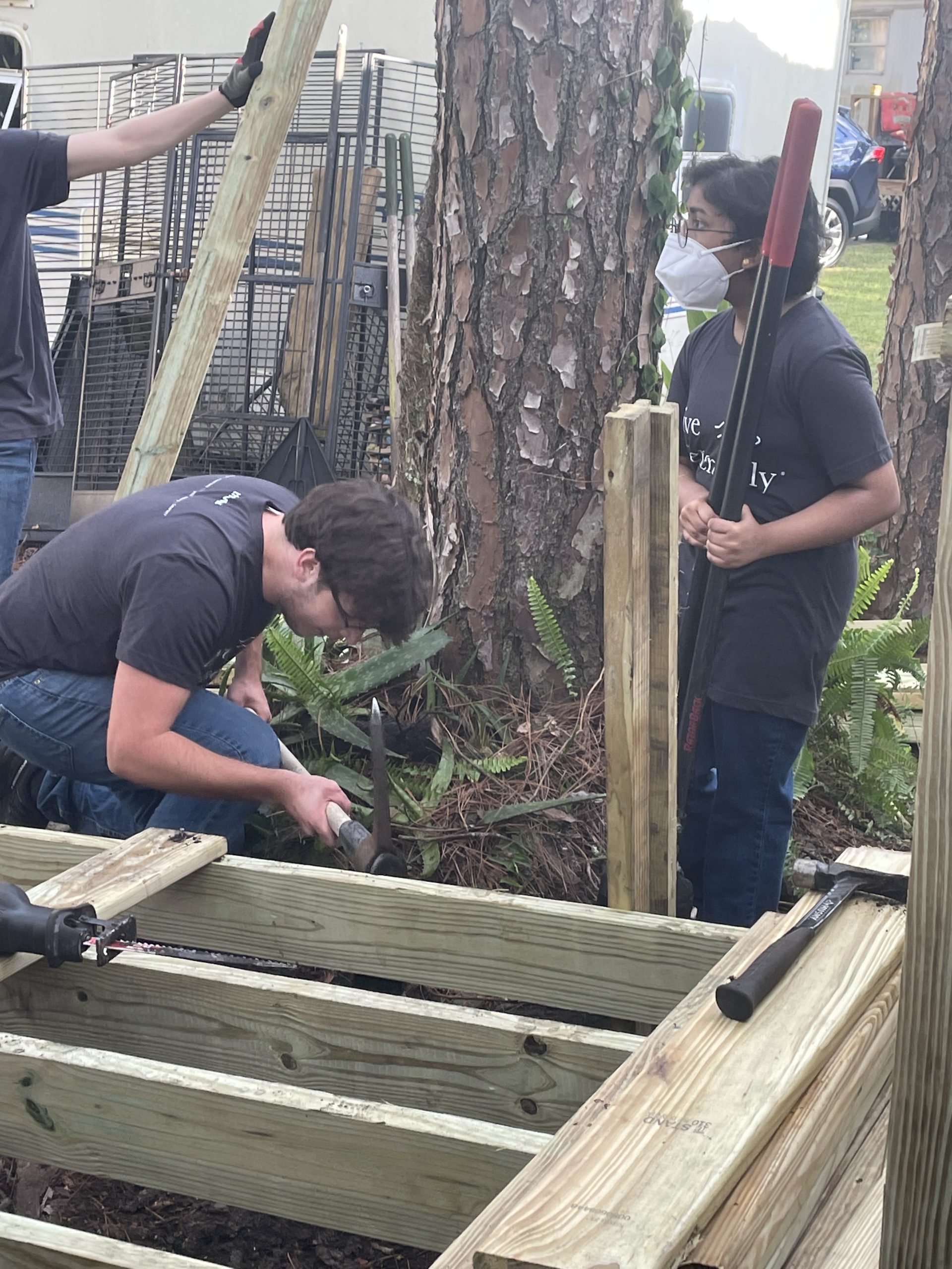 St. Johns Housing Partnership Ramp Build – Creekside High School